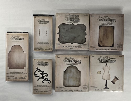 Tim Holtz Sizzix Movers And Shapers Alterations Die Lot 7 Dies | eBay