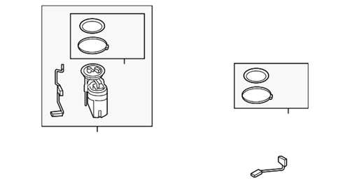 New Genuine BMW Delivery Unit With In Tank P (2009-2018) OE 16117324296 ...