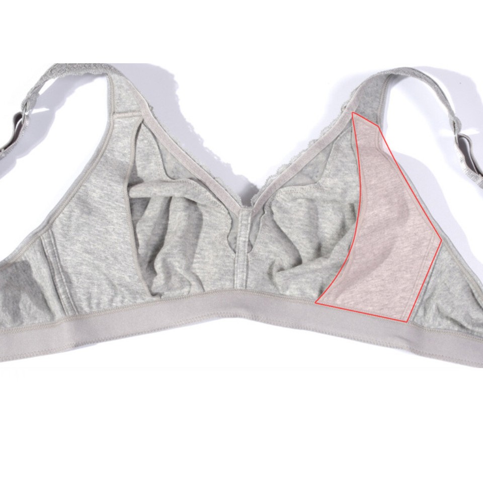 No Wire Cotton Comfort Stretch Support Smooth Bra Plus Bralette Full ...