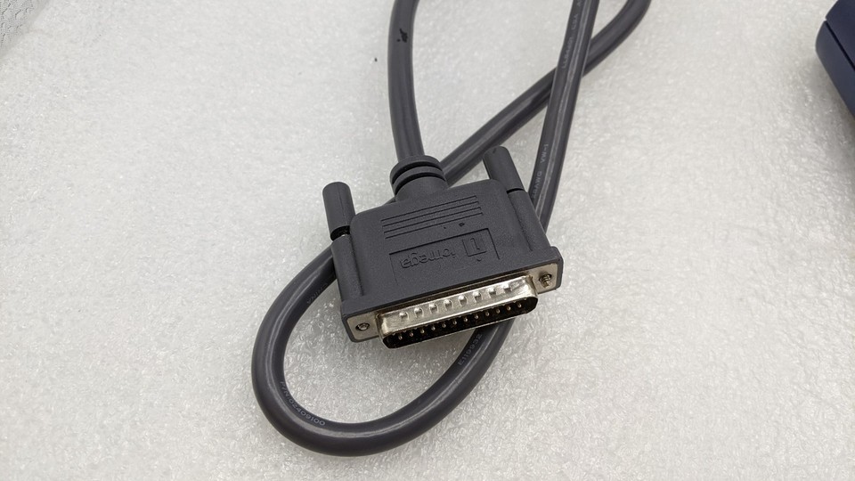 Iomega Zip Drive Z250P Parallel Port w/ Genuine Zip Cable & Power ...