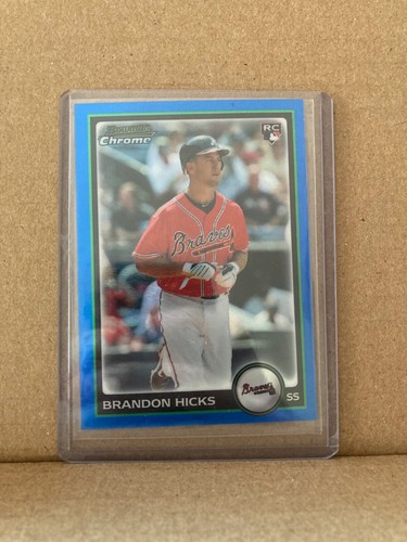 Brandon Hicks 2010 Bowman Chrome Rookie RC Blue Refractor /199 BDP53 | eBay