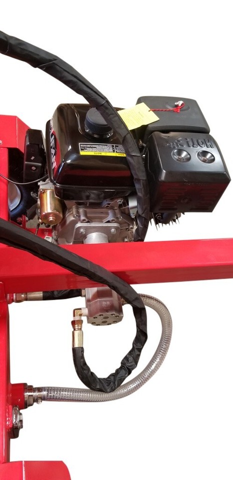 60 Ton 15HP 420cc Gas Powered Hydraulic Log Wood Splitter Cutter ...