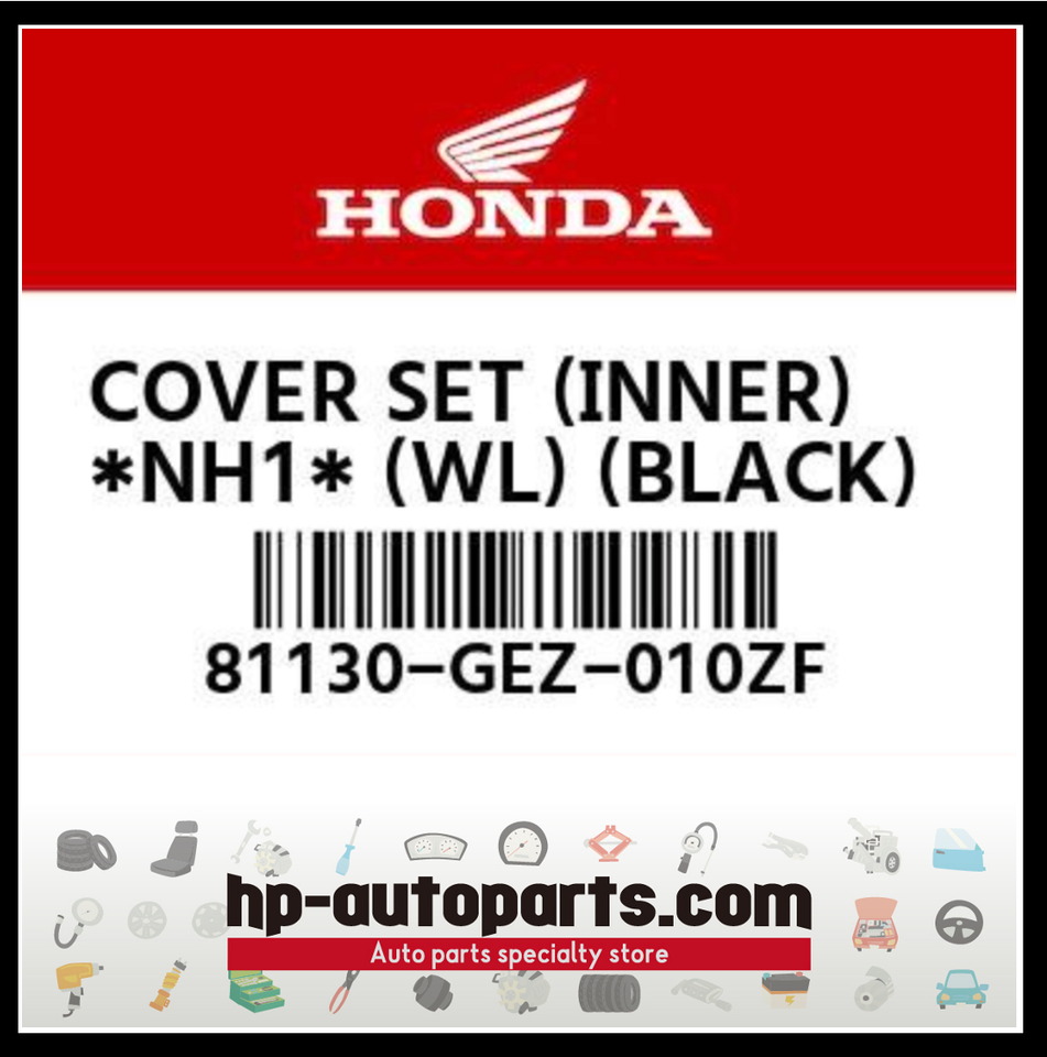 HONDA BLACK INNER FRONT COVER PLASTIC COWL 2004 - 2023 RUCKUS 50 S ...