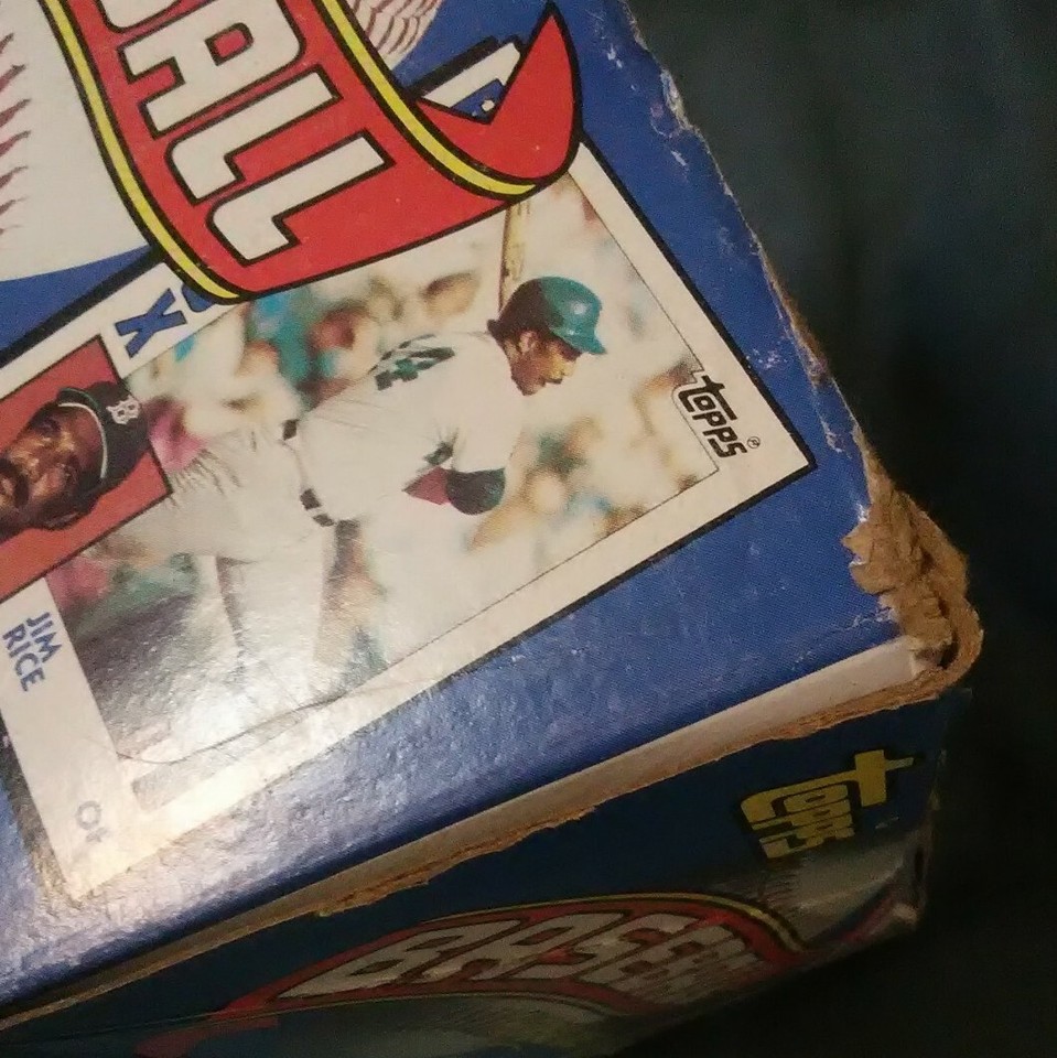 1984 Topps Baseball EMPTY Box & Wax Pack Wrappers (36) Only | eBay