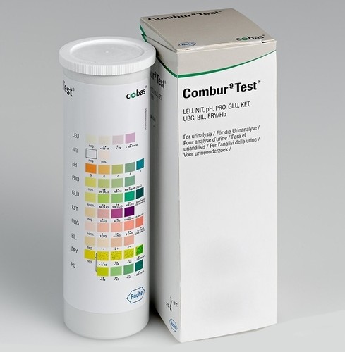 Combur 10 test strips 100 pieces new original packaging PCN 46539339 ...