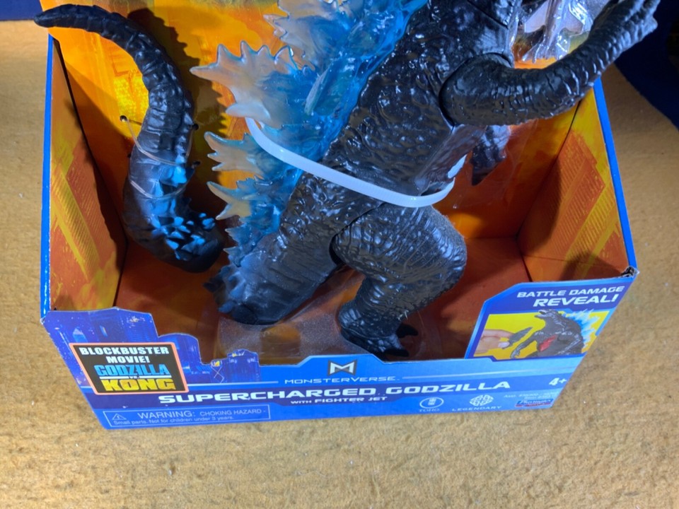 O8-15 GODZILLA VS KONG ACTION FIGURE - SUPERCHARGED GODZILLA - NIB | eBay