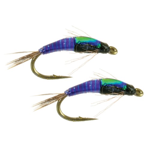 Umpqua Cravens Juju Baetis Tungsten Purple 2 Pack Emerger Fly Fishing ...
