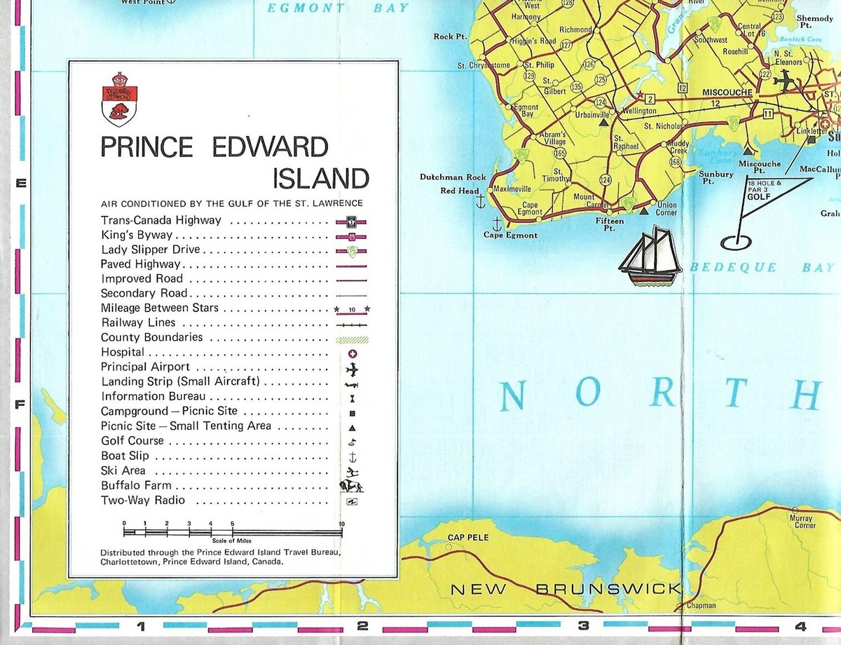 Prince edward island tourist map 60 photos - Morilly.com