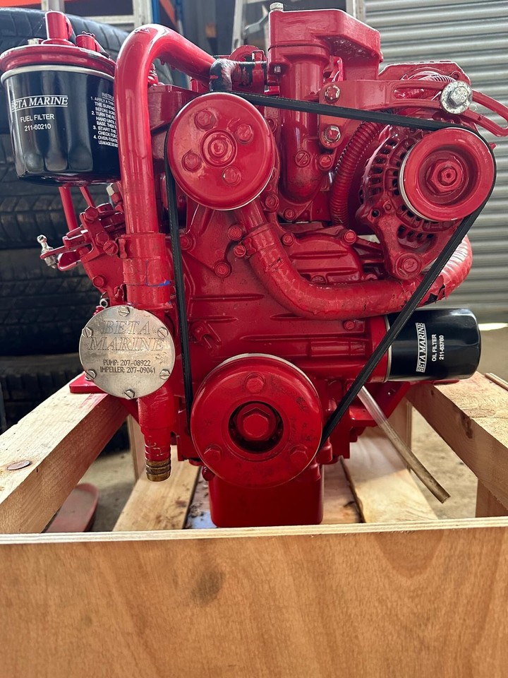 BETA B14 MARINE ENGINE AND TMC60P GEAR BOX | eBay UK