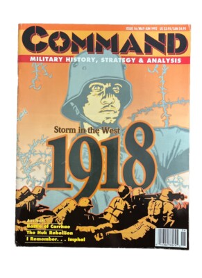 Collectable Command Wargame Magazine #16 May-Jun 1992 - Storm In The ...