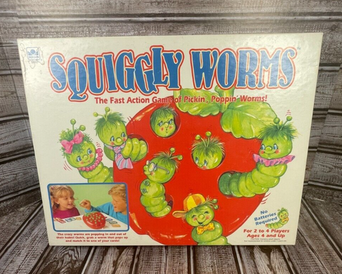 Vtg SQUIGGLY WORMS Kids Board Game Motorized Counting Color Match 1991 COMPLETE 33500050954 | eBay