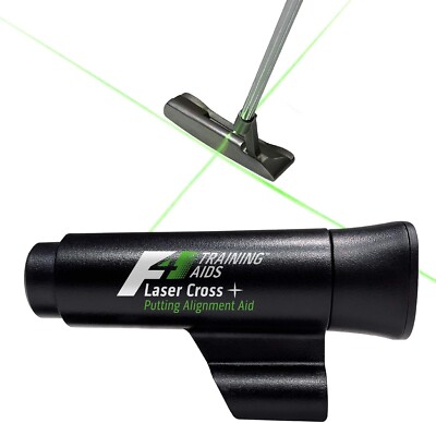 F4 Laser Cross Putting Alignment Training Aid – Attaches to Putter ...
