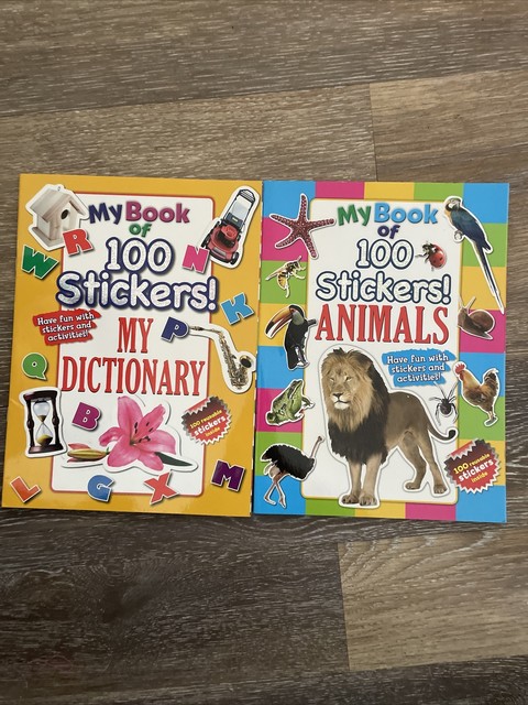 My Book of 100 Stickers - Farm & Zoo Animals | 100 Reusable Stic ...