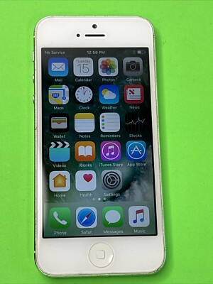 A1429 iPhone 5 32GB White & Silver Verizon | eBay