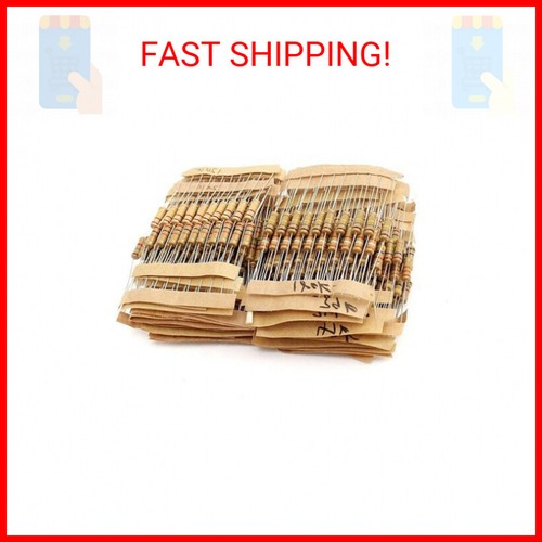 Carbon Film Resistor Kit 1W, Ltvystore 1K Ohm - 2M Ohm Resistors ...