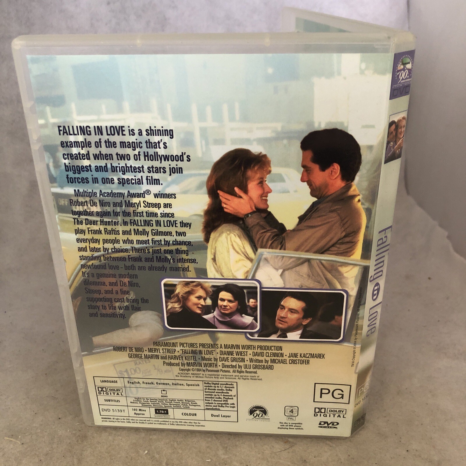 Falling In Love (DVD, 1984) VGC. Free Shipping. 9324915051393 | eBay