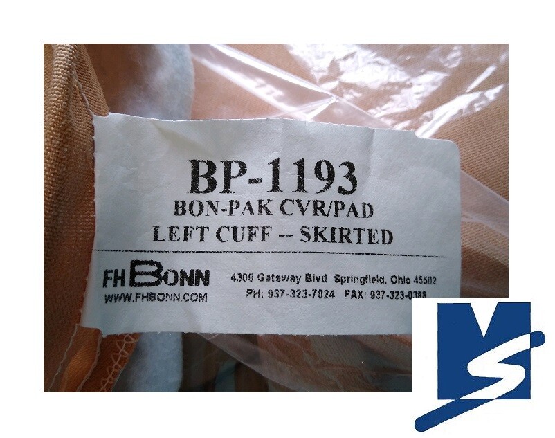 FH Bonn Unipress BP-1193 Cuff Pad Cover Pleat Left VASY-3P 3TZP F-3TP V3TP | eBay