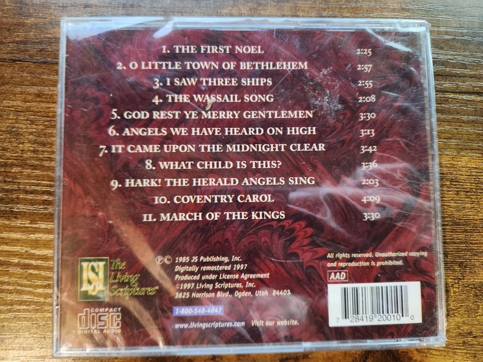Mormon Hymn Classics Christmas Classics Volume 5 - Audio CD - NEW ...