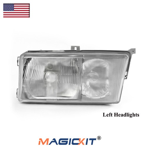 For 84-94 MERCEDES BENZ W201 190E/190D EURO GLASS HEADLIGHT w/FOG ...