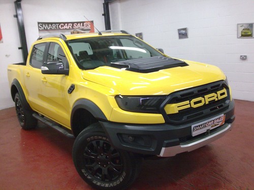 65 Plate Ford Ranger 3.2 AUTO Wildtrack Yellow - 61k - 2020 Raptor - NO ...