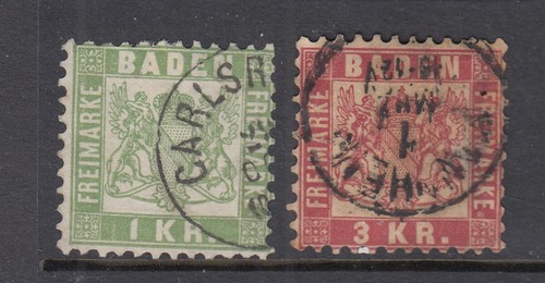 Baden #26-27 Coat of Arms (USED) cv$13.50 | eBay