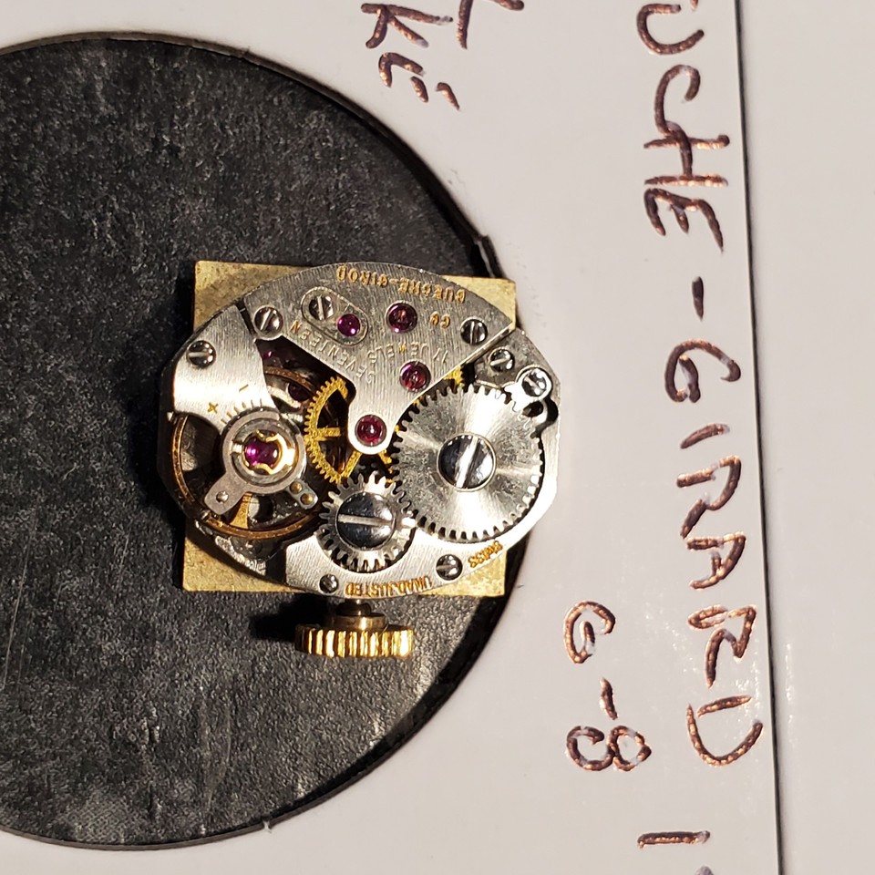 LADIES BEUCHE-GIRRARD WRIST WATCH MOVEMENT 17J G-8 #1761 | eBay