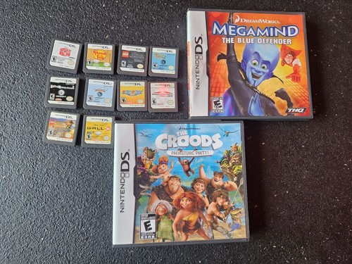 Lot Of 12 Nintendo Ds Games All Tested. 2 with cases. | eBay