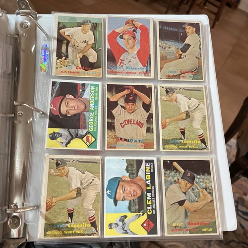 1957 Topps Baseball Cards 21 Cards featuring Mays and Disney | eBay