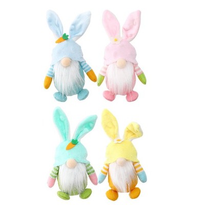 4 Pcs Dollhouse Decoration Accessories Garden Bunny Shaped Topiary ...