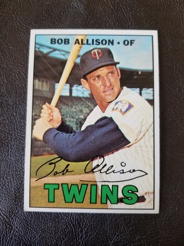 BOB ALLISON 1967 TOPPS BASEBALL CARD #194 MINNESOTA TWINS | eBay