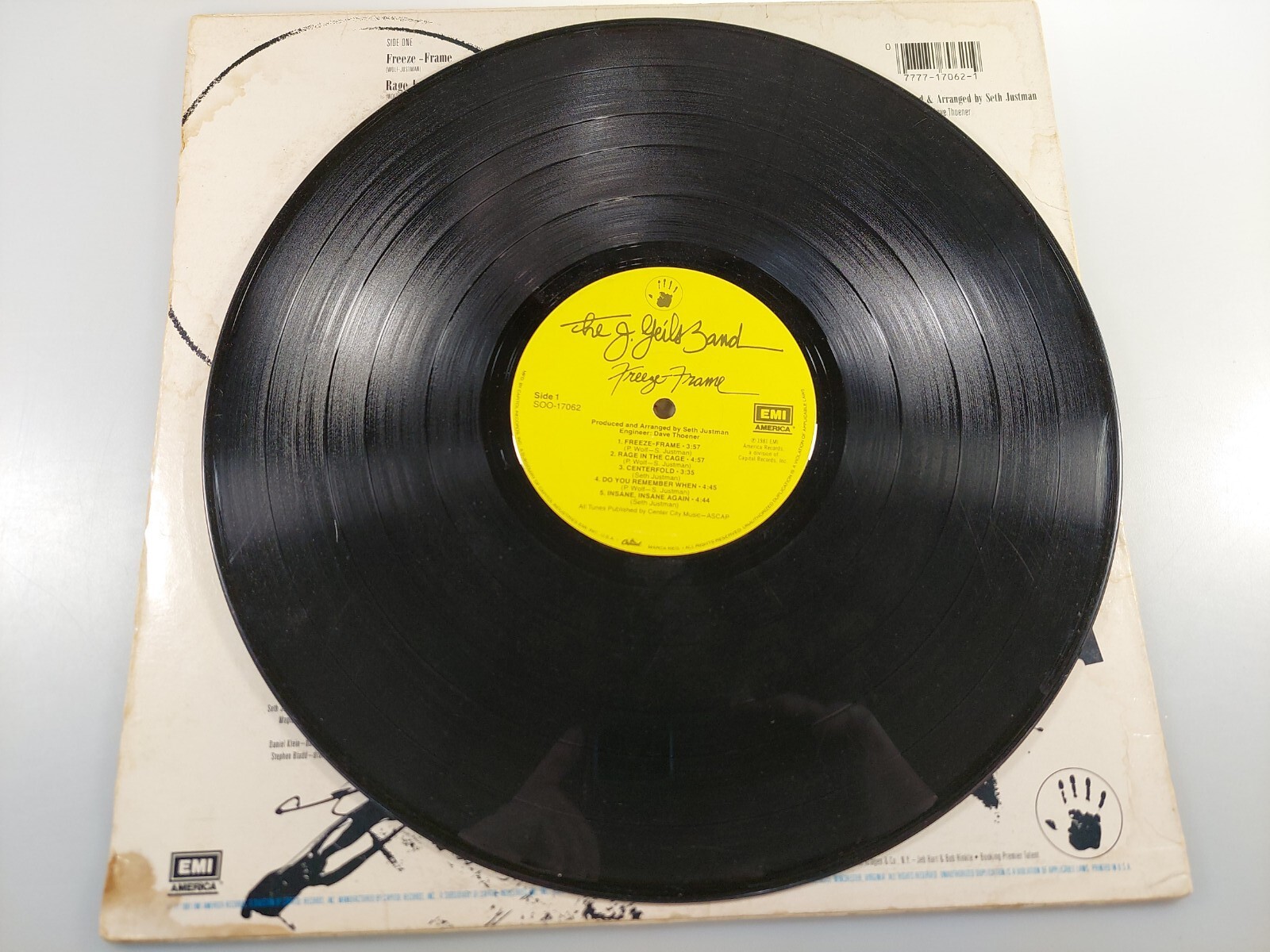 THE J. GEILS BAND FREEZE FRAME VINYL ALBUM | eBay