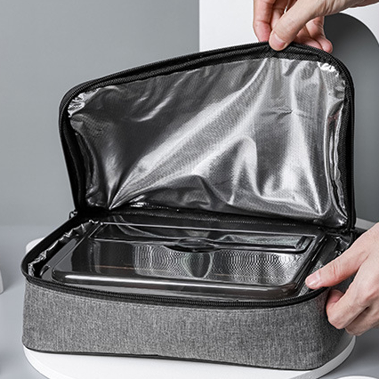 Lunch Box Pouch Waterproof Keep Warm Outdoor Picnic Portable Thermal ...