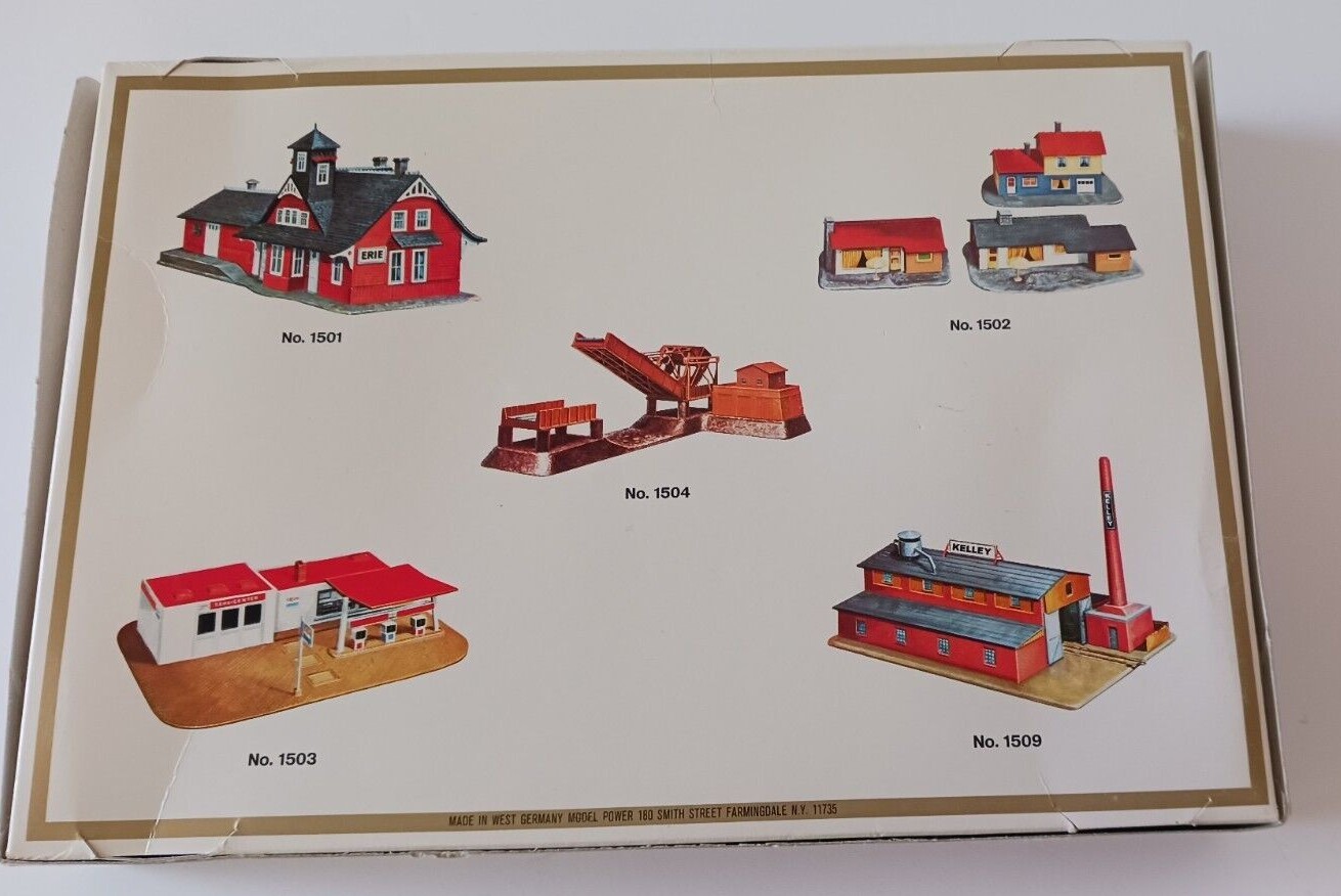 LUMBER SAW MILL BUILDING KIT FOR N SCALE TRAINS #1523 NIB WITH ...