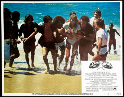 SUNBURN Movie Lobby Card Poster Pretty Farrah Fawcett Charlie's Angels ...