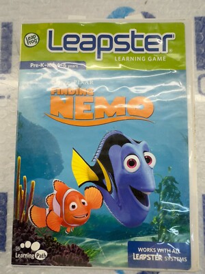 Leapster Learning Game Disney PIXAR Finding Nemo | eBay