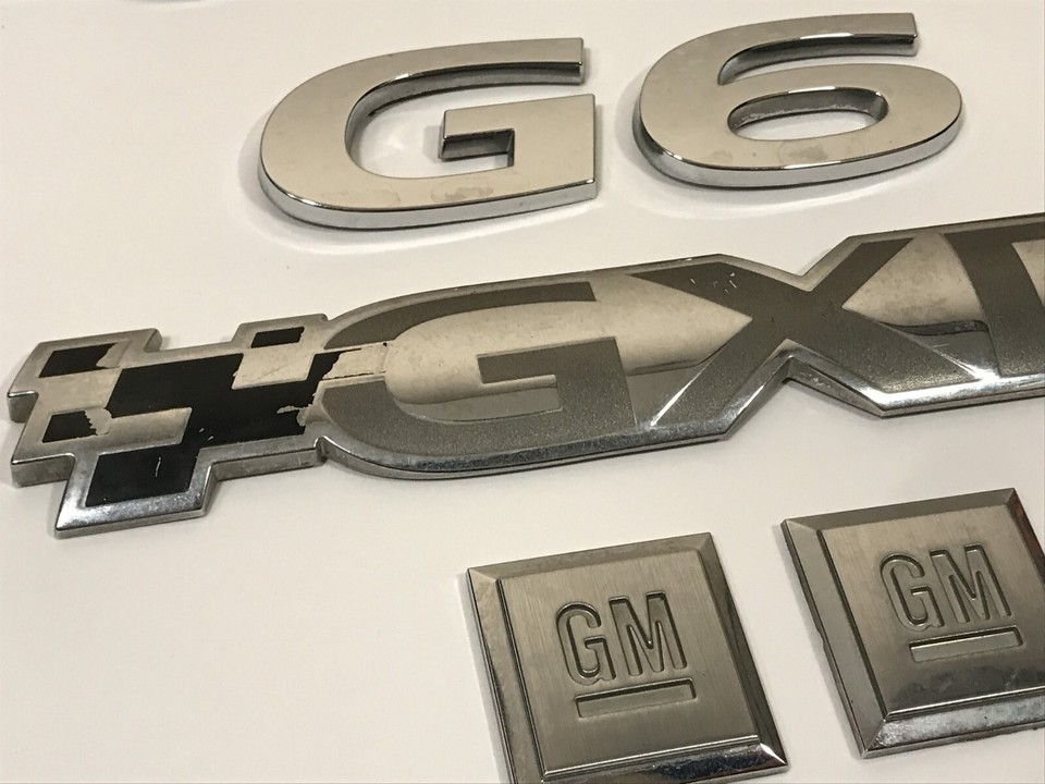 2005-2010 Pontiac G6 GXP Emblem Logo Letters Symbol Badge Trunk Rear ...