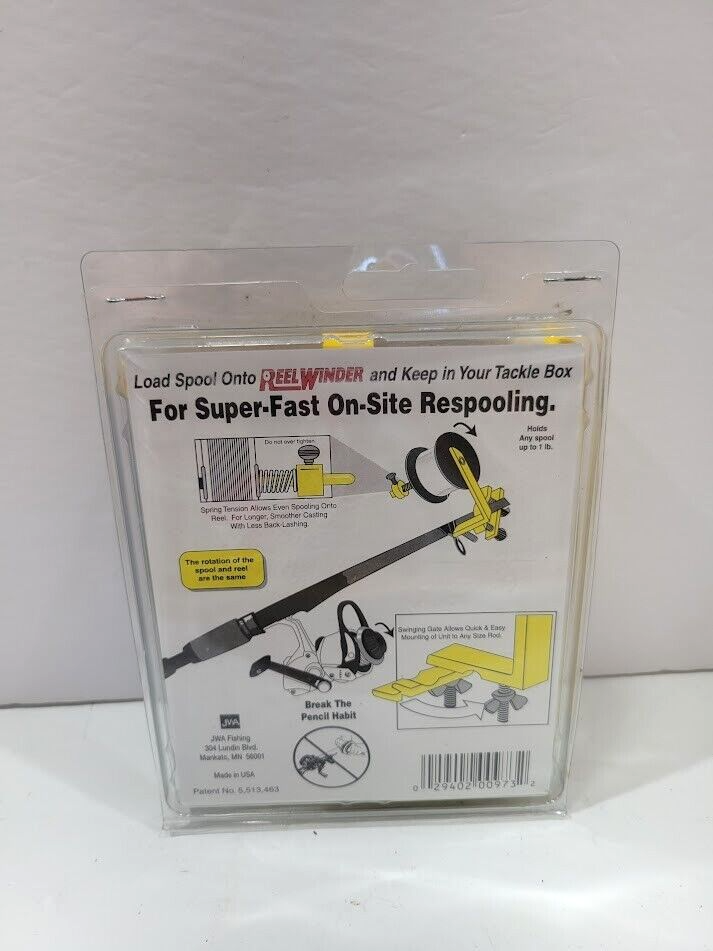 Johnson's ReelWinder Fishing Respool Tool, Made in USA | eBay