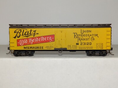 HO OLD HEIDELBERG BLATZ BEER UNION REFRIGERATOR TRANSIT 23120 WOOD ...