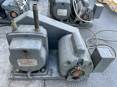 Cenco HyVac 2 Rotary Vane Belt Driven Vacuum Pump, 1/4 HP, 115V,local ...