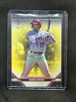 2021 Topps Triple Threads Shohei Ohtani Yellow /75 #76 B6 | eBay