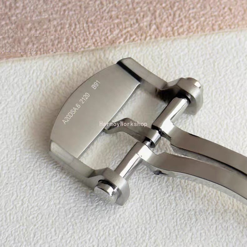 Breitling Brushed Silver Deployant Deployment Folding Buckle Clasp 20mm ...