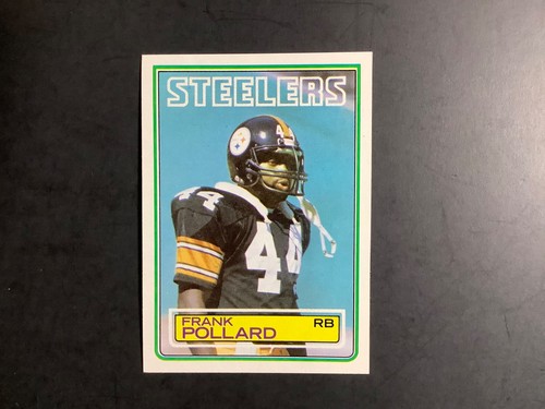 Topps 1983 Frank Pollard #364 Mint Steelers Pack Fresh Sharp Centered ...