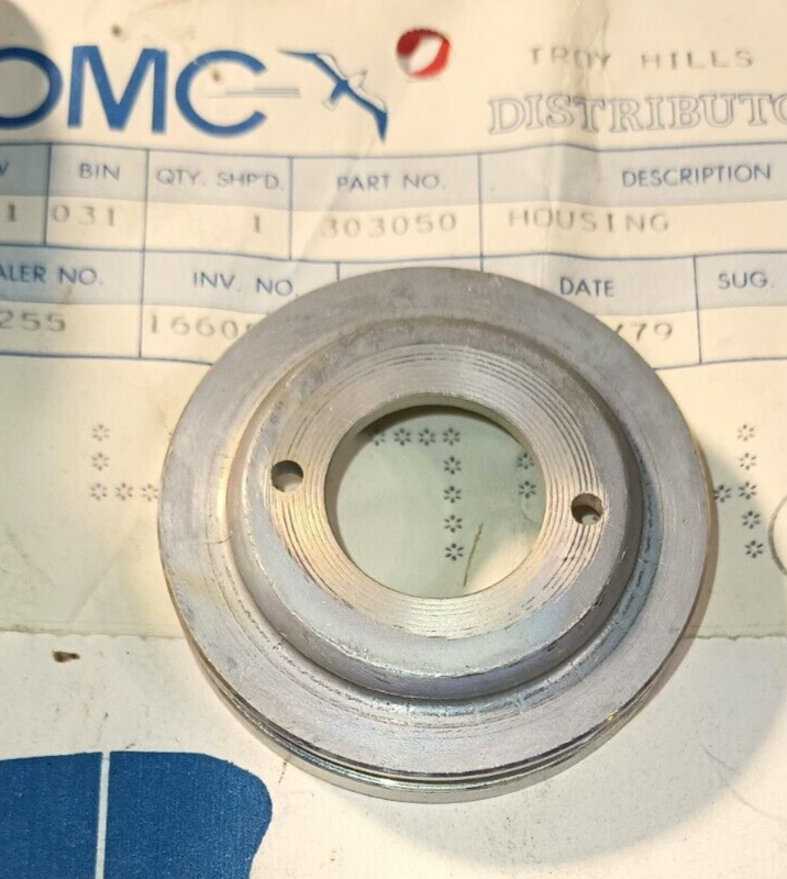OMC BRP 0303050 303050 Oil Retainer Housing | eBay