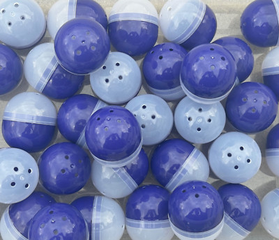 Lot of 10 Plastic Openable Capsule Ball for Toy Storage - Purple ...