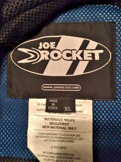 Motorcycle Jacket Joe Rocket Ballistic series Black Jacket and Pants ...