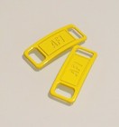 2pcs Yellow Color Air Force 1 Shoelace Buckle Metal AF1 Shoelace Tags ...