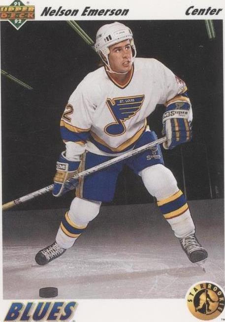 1991-92 Upper Deck - Nelson Emerson #445 for sale | eBay