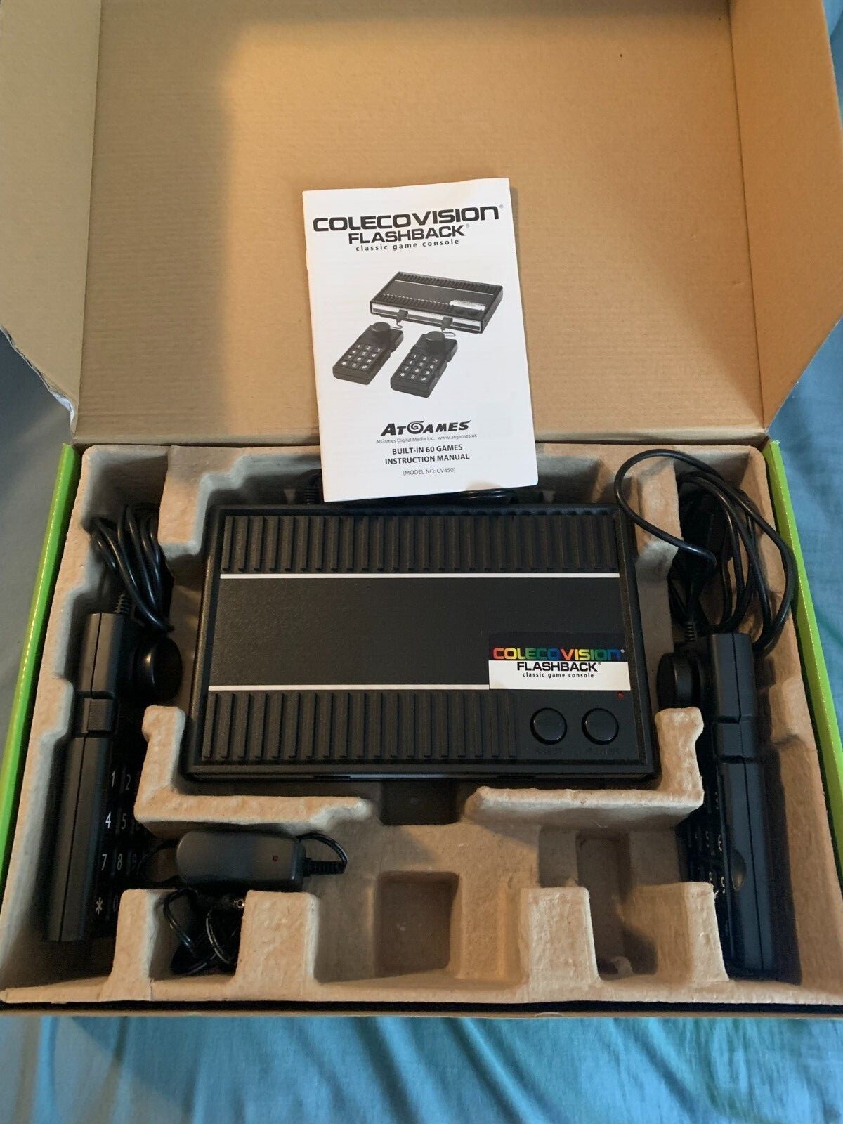 ColecoVision Flashback Collector's Edition Atgames Classic Game Console ...