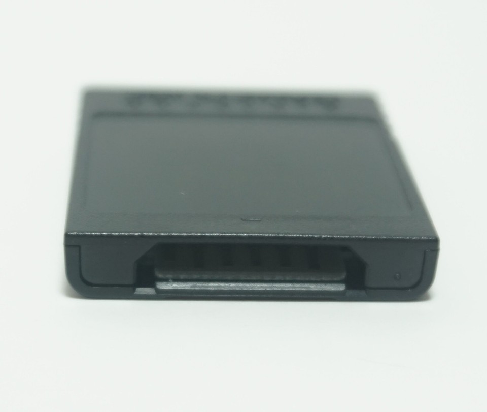 Nintendo Gamecube Memory Card Official OEM 59 251 Block Black Gray ...