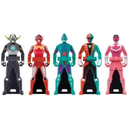 Bandai Seiju Sentai Gingaman BullBlack, etc. Ranger Key Legend Sentai 5 ...